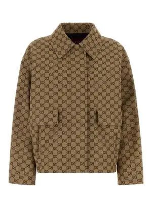 Gucci Gg Monogram Jacket - Multicolor