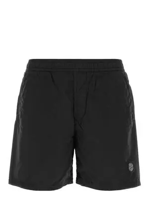 Stone Island Nylon Swimming Shorts - Black