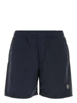 Stone Island Nylon Swimming Shorts - Blue