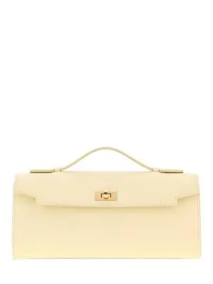 ANYA HINDMARCH Pastel Leather Mortimer Handbag - Yellow