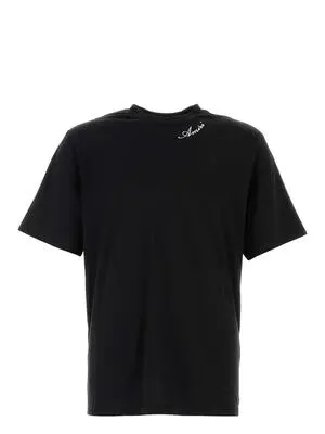 Amiri Cotton And Modal Oversize T-shirt - Black