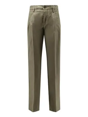 Aspesi Pleated Zipper Casual Pants - Multicolor