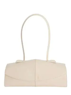 JIL SANDER Flap-top Shoulder Bag - Eggshell