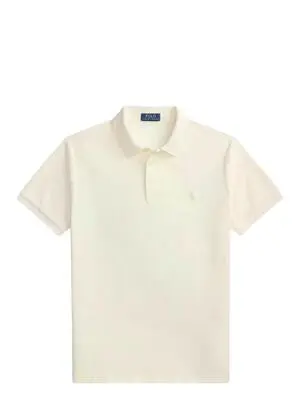 Polo Ralph Lauren Honeycomb Mesh Polo - Neutrals