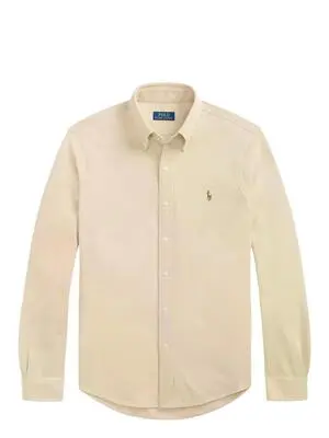 Polo Ralph Lauren Button-down Embroidered Shirt - Neutrals