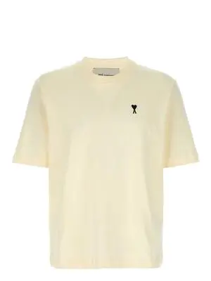 AMI Paris AMI PARIS Place Des Victoires T-shirt Cream