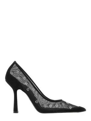 ALEXANDER WANG Alexander Wang Embellished Mesh Delphine Pumps