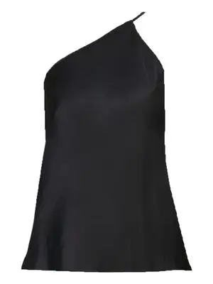 Rick Owens One-shoulder Top - Black
