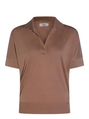 HERNO Herno V-Neck Fine-Knit T-Shirt