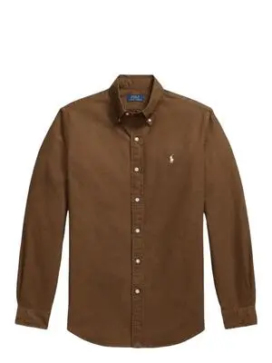 Ralph Lauren Polo Cubdppcs Long Sleeve Shirt - Brown
