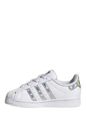 Adidas Superstar 'white Iridescent' Sneakers - Cloud White/supplier Colour/silver Dawn