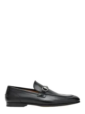 Gucci GUCCI Jordaan Leather Loafers Multicolor