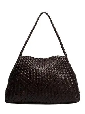 Dragon Diffusion Woven Leather Bag - Multicolor