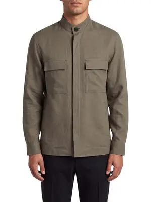 Zegna Linen Jacket - Gray
