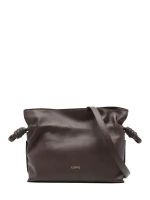 Loewe Flamenco Medium Clutch In Leather - Multicolor