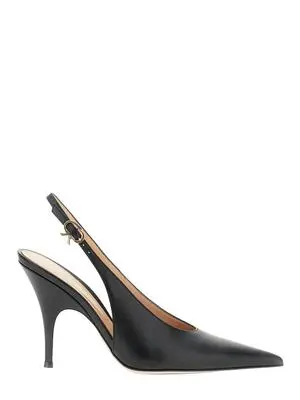 GIANVITO ROSSI Gianvito Rossi Sofia Leather Slingback Pumps Multicolor