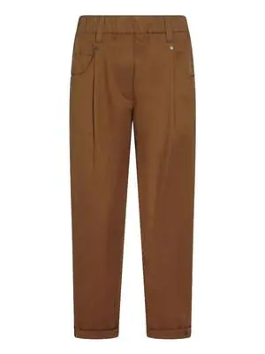 Brunello Cucinelli BRUNELLO CUCINELLI Cotton Trousers Multicolor