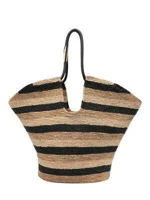 Zimmermann Large Raffia Tote - Multicolor
