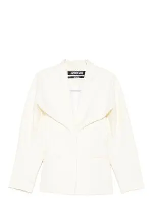 Jacquemus La Veste Chale Wool Blend Jacket - Multicolor