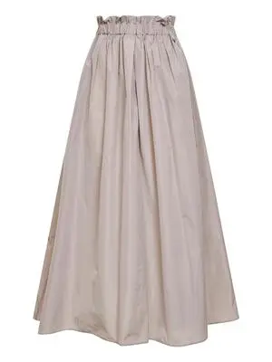 Herno Techno Taffeta A-line Skirt - Multicolor