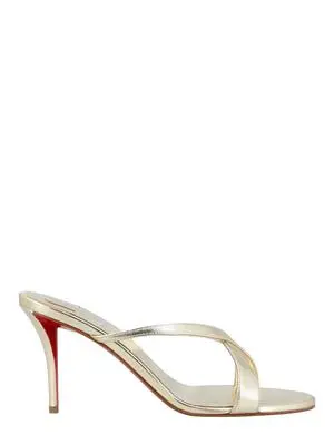 CHRISTIAN LOUBOUTIN Heeled Sandal - Silver