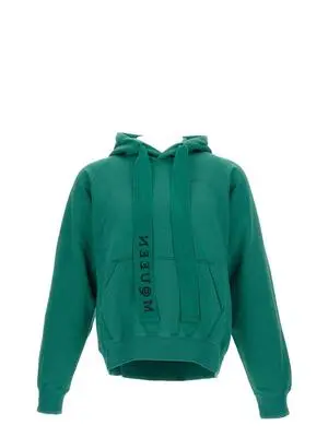 Alexander McQueen Cotton Hoodie With Drawstring - Multicolor