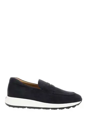 TOD'S Suede Mocassin Sneakers - Multicolor