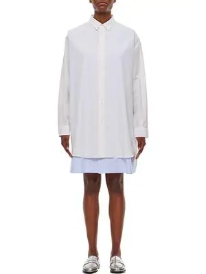 Loewe Double Layer Shirt Dress - Multicolor