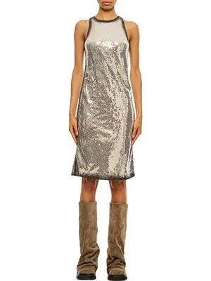 Attico Sequined Mini Dress - Multicolor