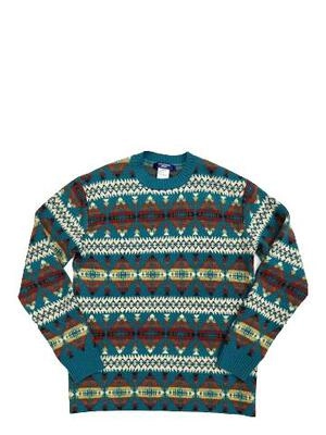 Junya Watanabe Intarsia Knit Wool Jumper - Multicolor