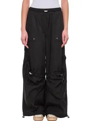 ATTICO The Attico Nylon Wide Leg Trousers