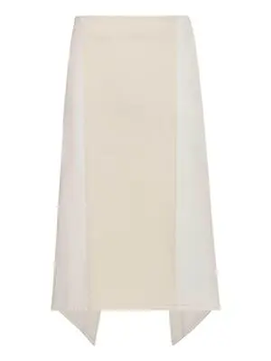 JW Anderson J.W. Anderson Layered Midi Skirt Multicolor