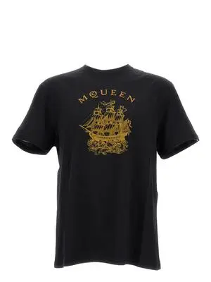 Alexander McQueen Cotton T-shirt - Multicolor
