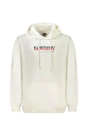 Tommy Hilfiger Logo Print Hoodie - Neutrals
