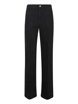 Victoria Beckham Alina Stretch Jeans - Black