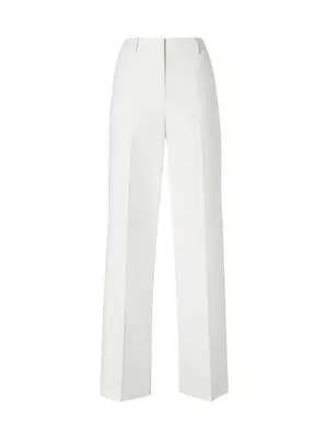 Fendi Technical Cotton Canvas Trousers - White