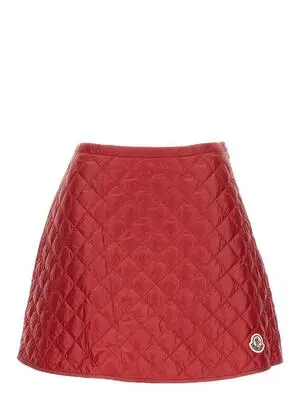 Moncler Quilted Flared Skirt - Multicolor