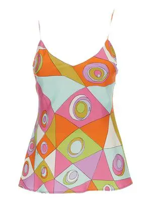 Emilio Pucci Printed Silk Camisole - Multicolor
