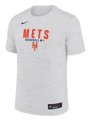 Nike New York Mets Authentic Collection Dri-fit Mlb T-shirt - White