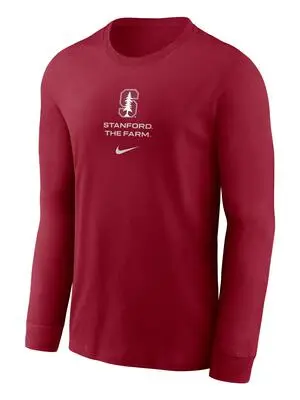 Nike Stanford Sideline Dri-fit College Long-sleeve T-shirt - Red