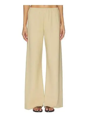 LA LIGNE Crepe Colby Pants - Beige