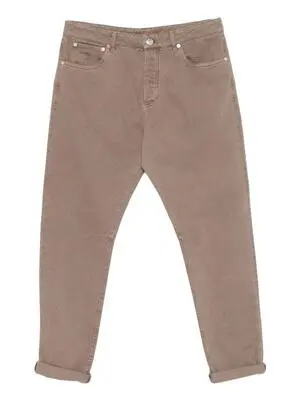 Brunello Cucinelli Five-pocket Jeans - Brown