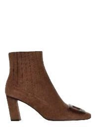ROGER VIVIER Buckled Lace-up Ankle Boots - Multicolor