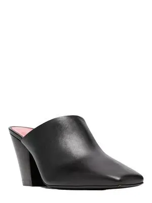 Shanghai Tang X Yuni Ahn Square-toe Mules - Black