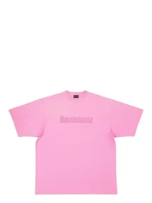 Balenciaga Boxy Fit T-shirt - Pink