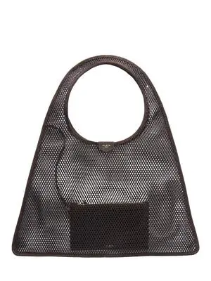 Alaïa Woven Leather Shoulder Bag - Brown