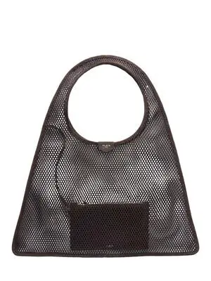 Alaïa Alaïa One Piece Mesh Shoulder Bag Chocolate