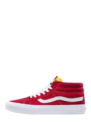 VANS Sk8-mid Skate Shoes - Red