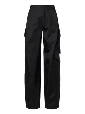 Alaïa Alaïa Black Taffeta Cargo Pants Black