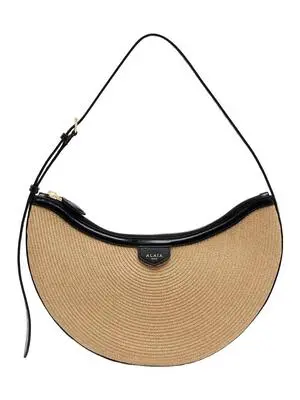 Alaïa Demi Lune Shoulder Bag - Beige